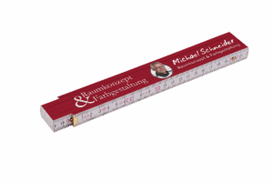 Meterstab bedrucken - meinzollstock.de