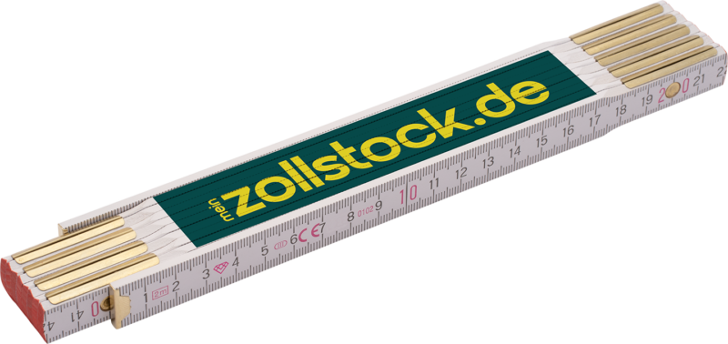 Meterstab bedrucken - meinzollstock.de