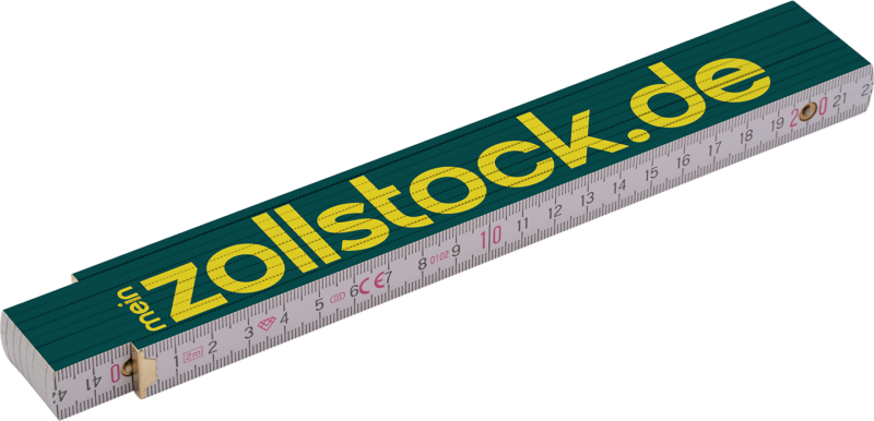 Meterstab bedrucken - meinzollstock.de